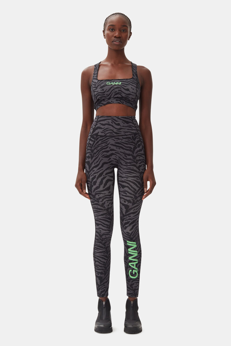 Phantom Active Fitted Top | GANNI UK