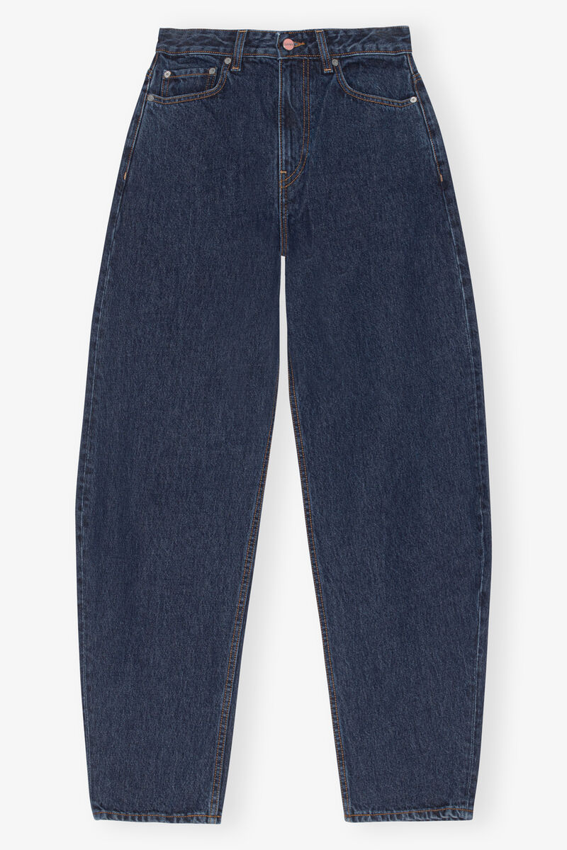 Dark Blue Stary Jeans | GANNI CA