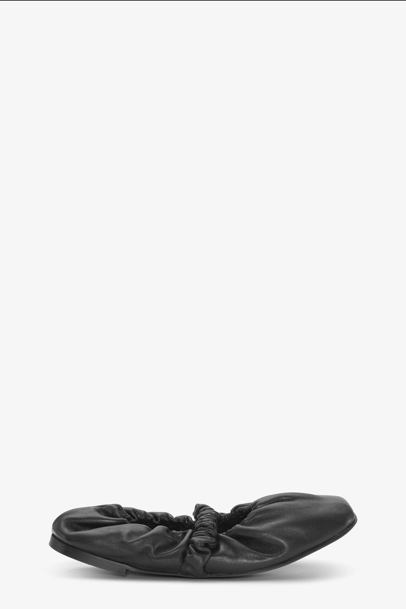 Black Scrunchie Ballerinas | GANNI KR 가니