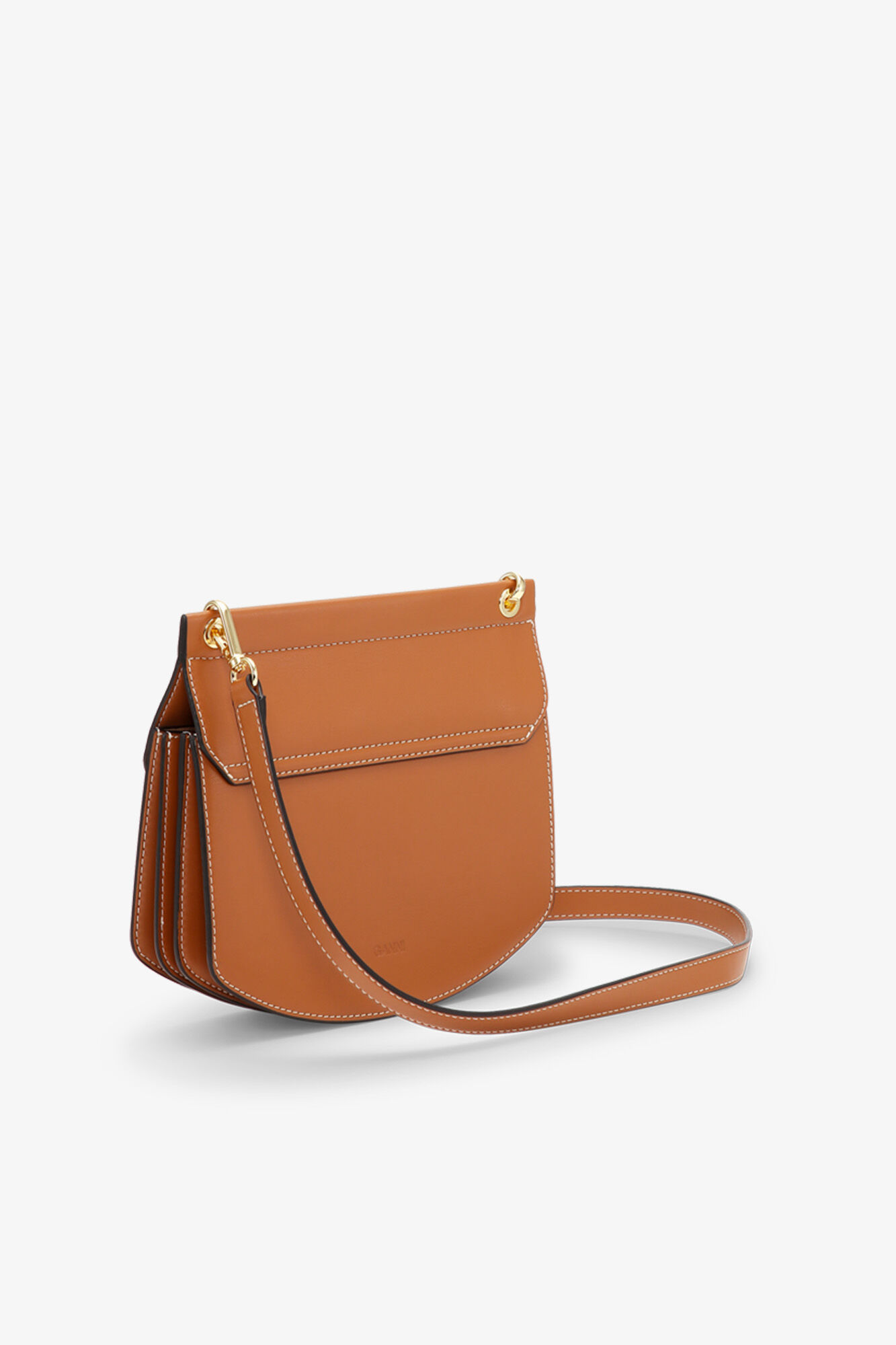 Caramel Small Apo-G Bag | GANNI US