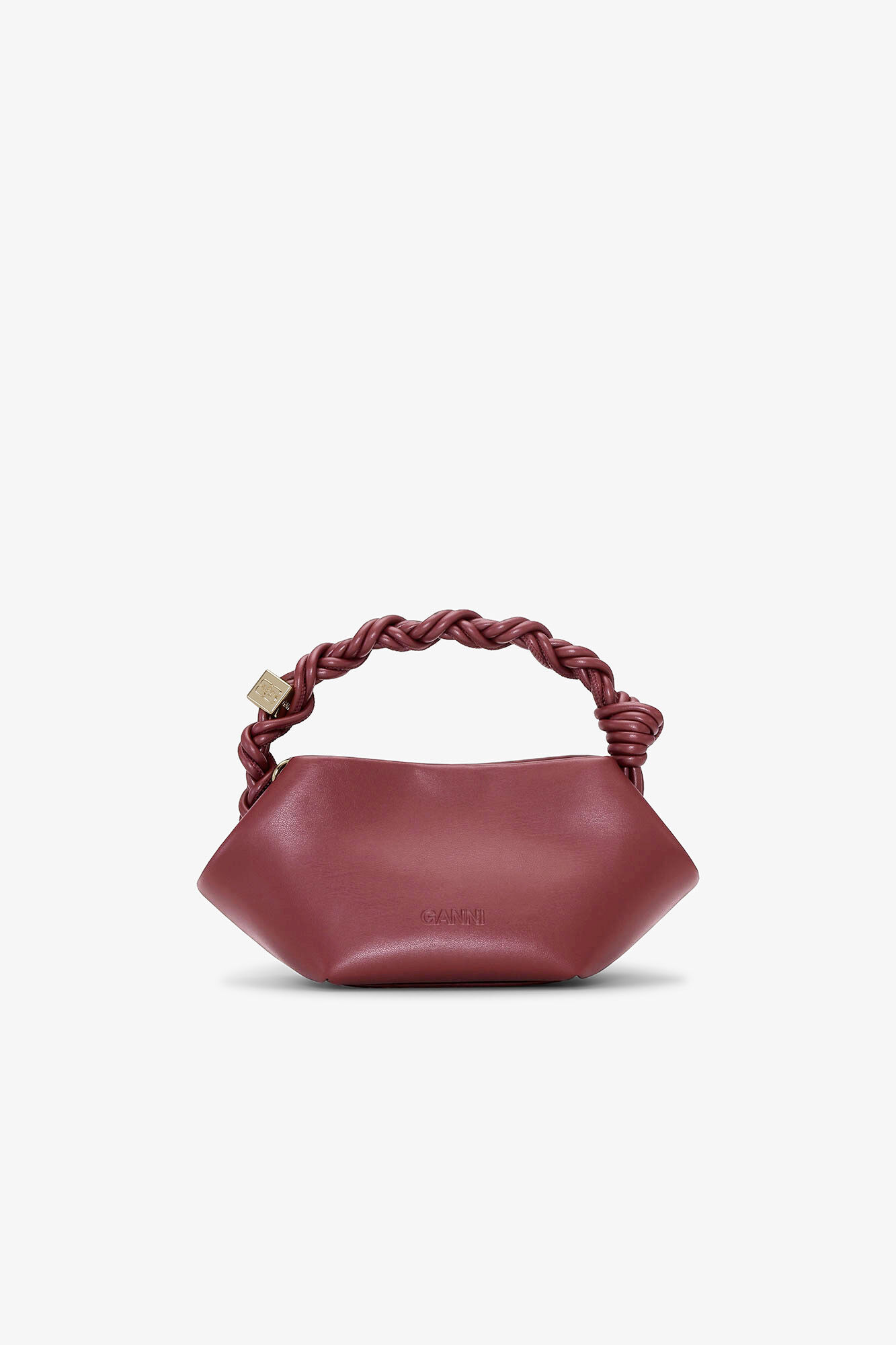 Burgundy Mini GANNI Bou Bag | GANNI US