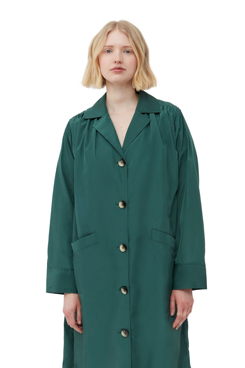 Summer Tech Coat | GANNI UK