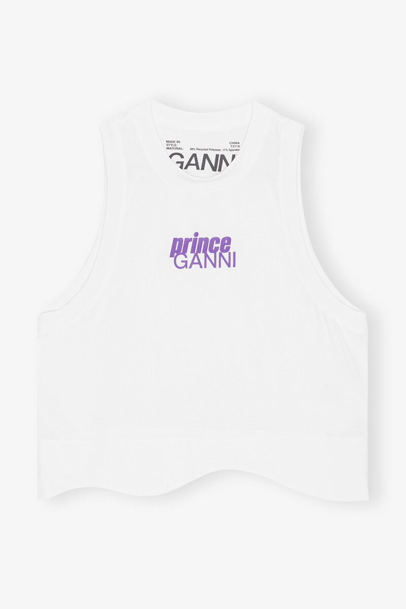 GANNI X Prince Active Mesh Top | GANNI