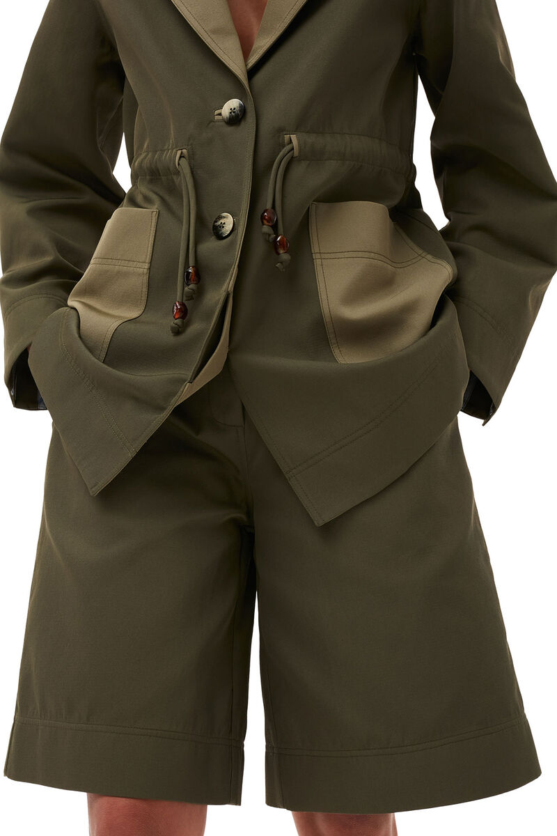 Kalamata Heavy Twill Jacket | GANNI KR 가니