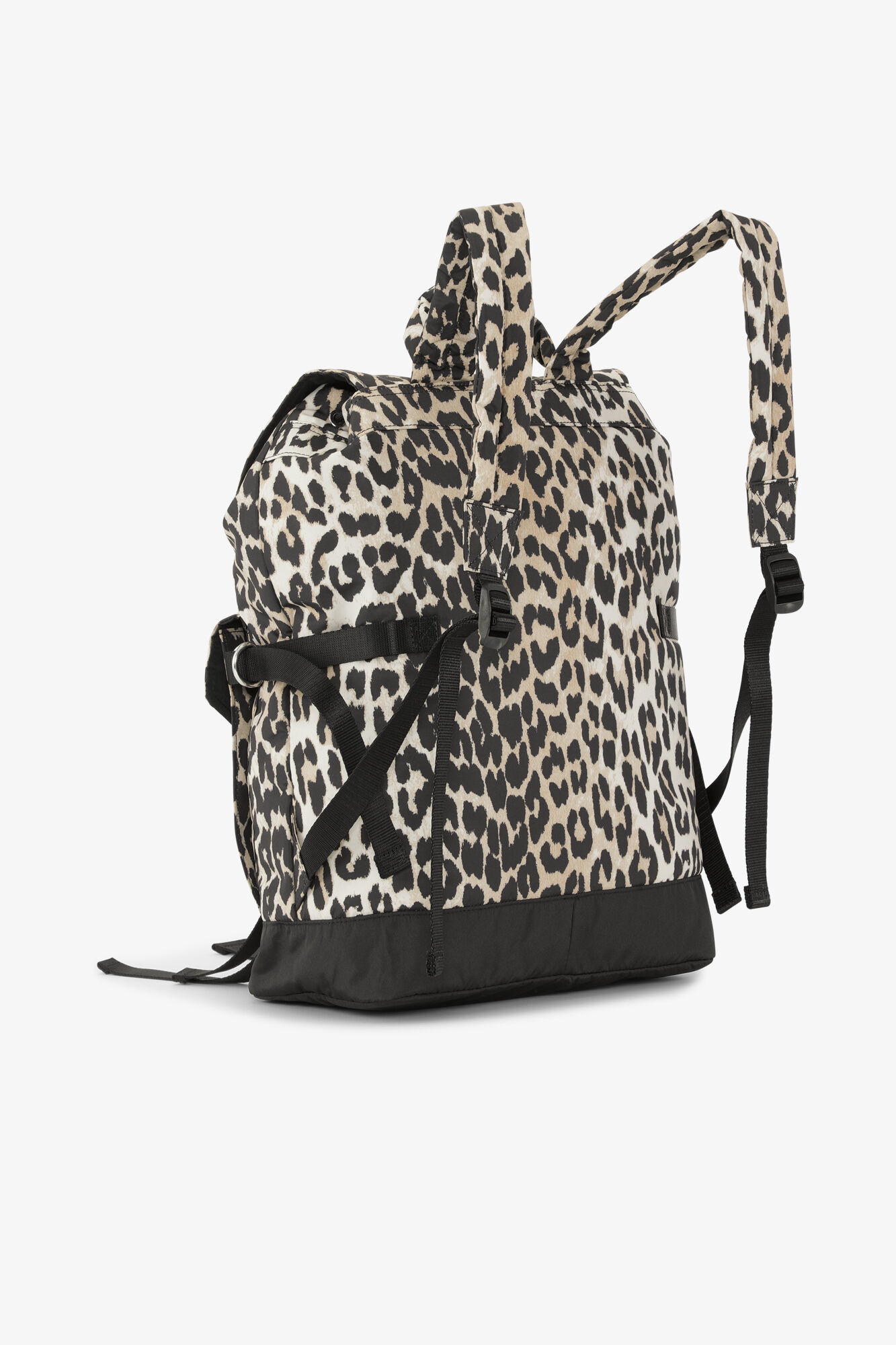Leopard Tech Rucksack | GANNI CH