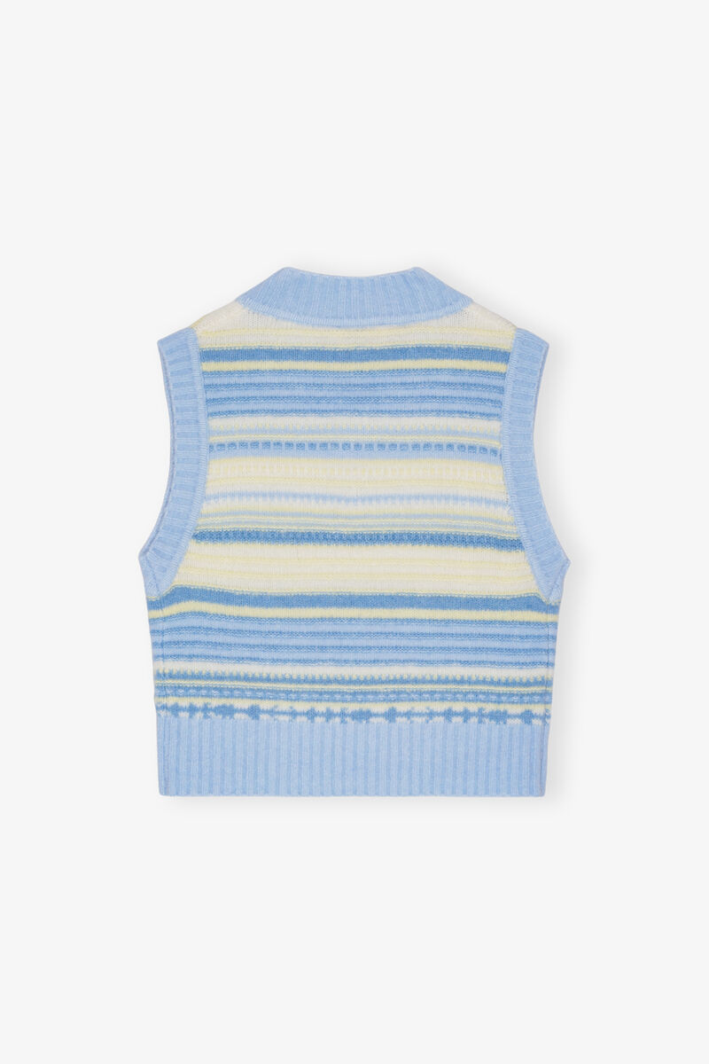 Blue Stripe Vest | GANNI