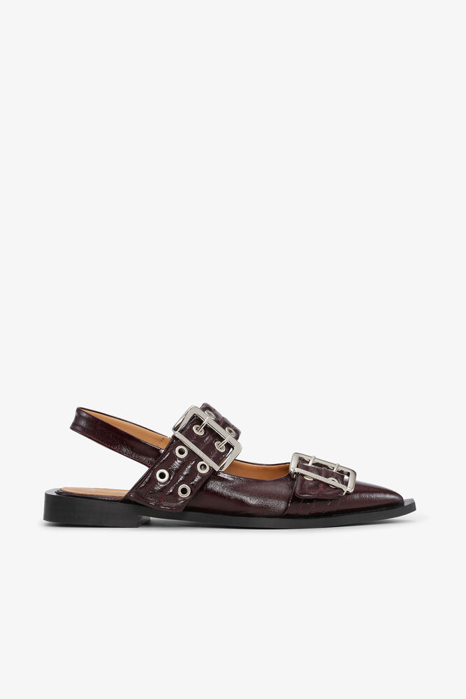 Damesko | Støvler, højhælede sko, flade sko og sneakers | GANNI DK