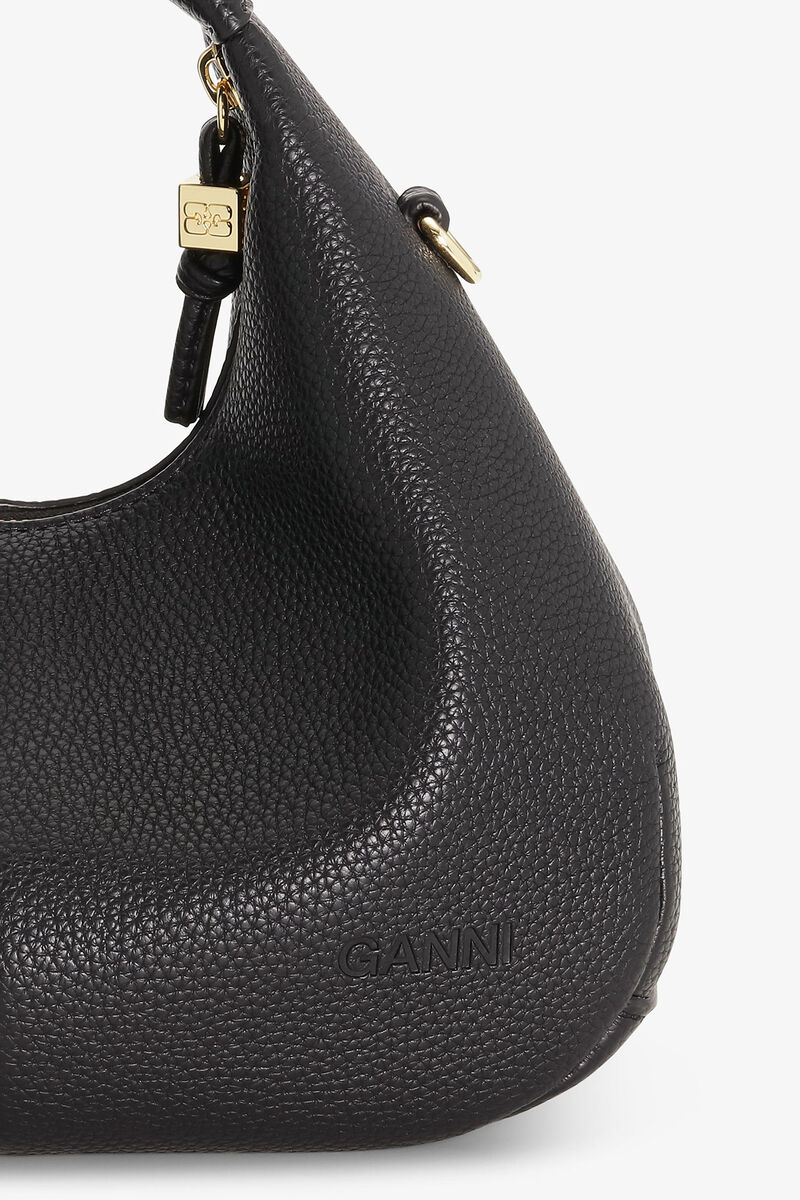 Black Mini Hobo Bag | GANNI