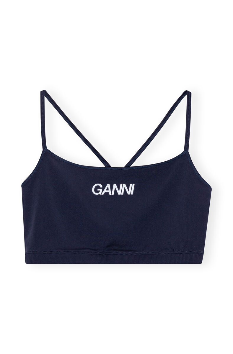 Sky Captain Active Strap Top | GANNI UK