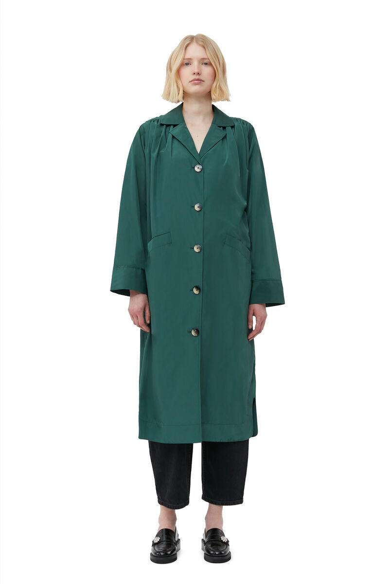 Summer Tech Coat | GANNI UK