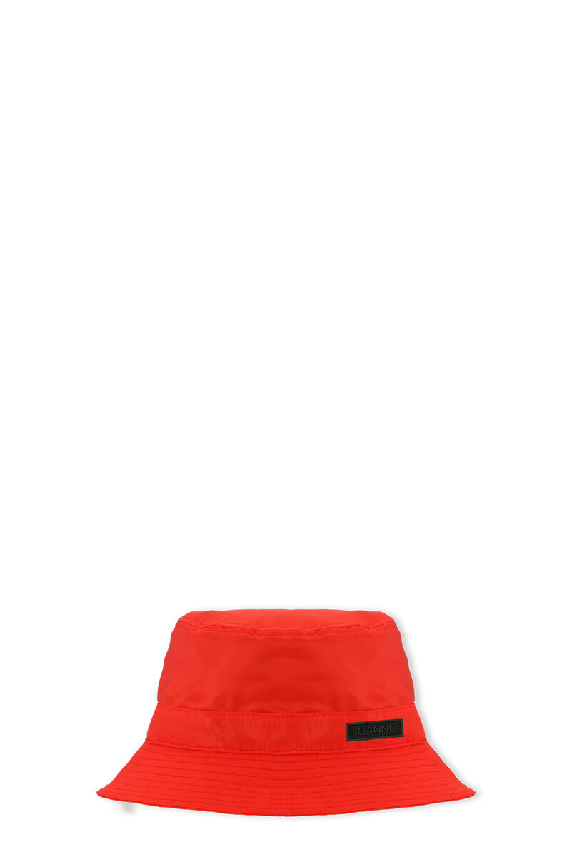 Racing Red Red Bucket Hat | GANNI